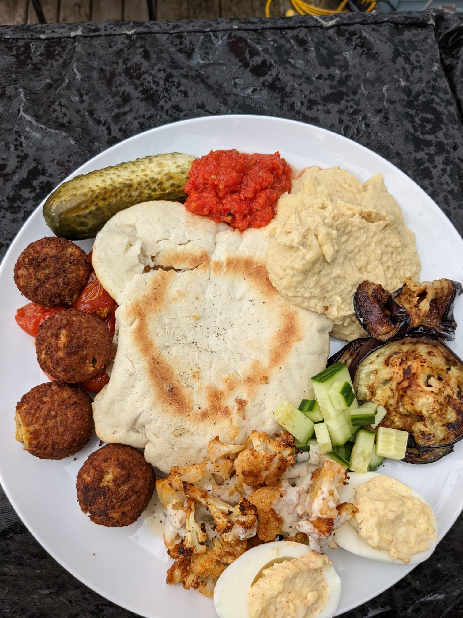 Hummus & Pita plus a few other dishes! * Marilyn Dishes