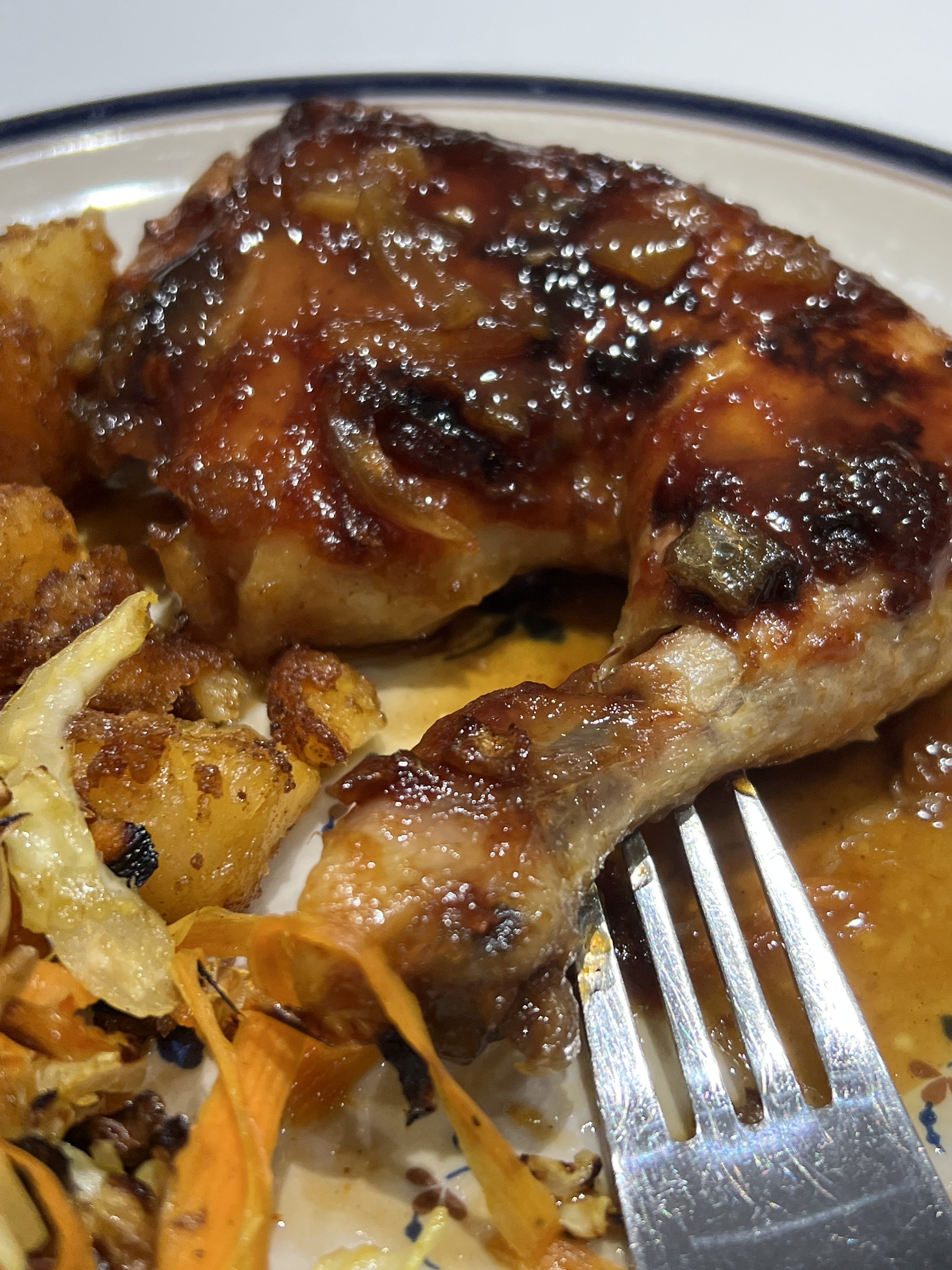 Sweet & Sticky Chicken * Marilyn Dishes