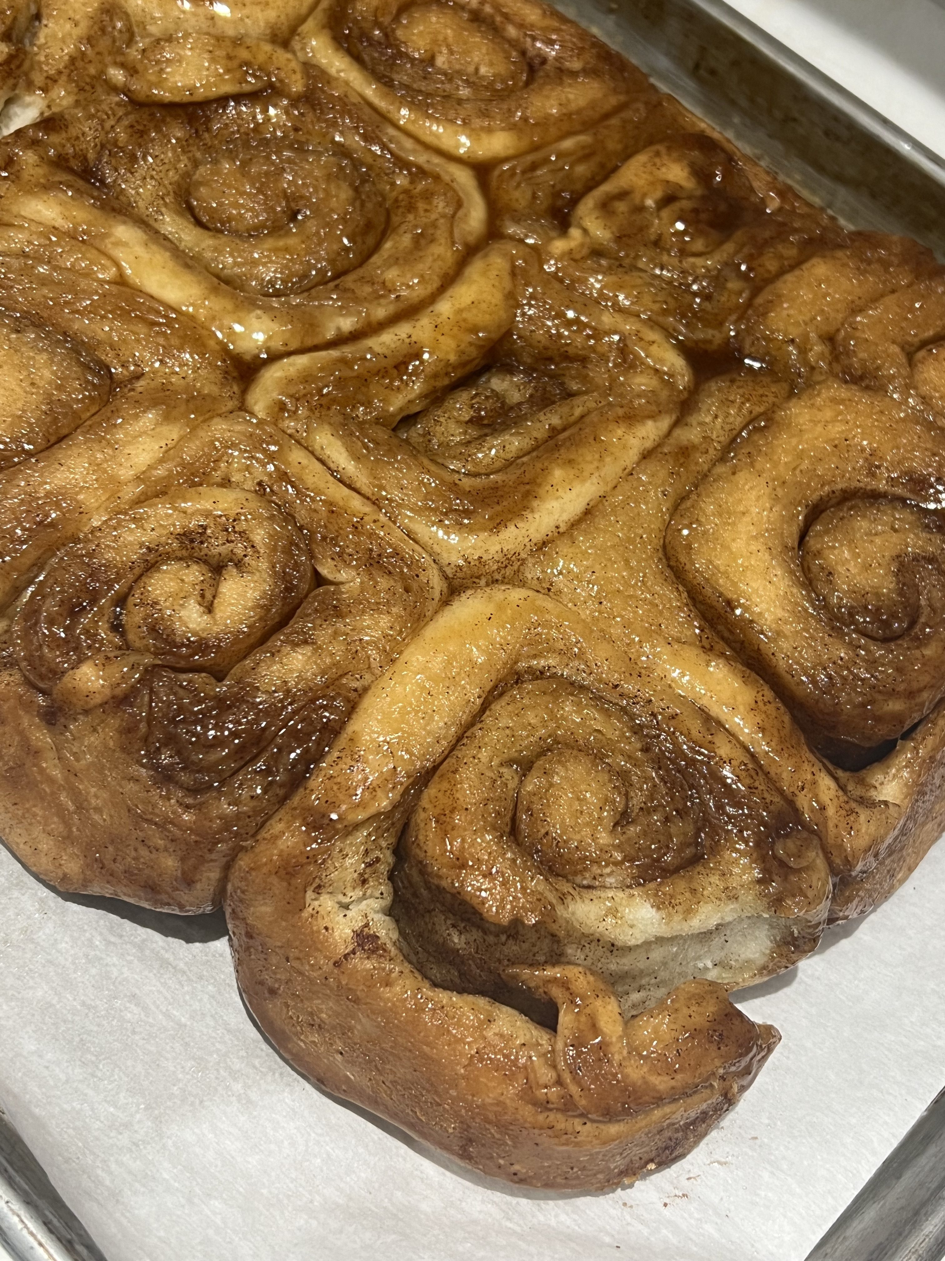 Quick Rise Cinnamon Buns * Marilyn Dishes